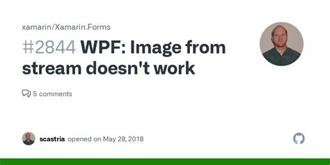 Wpf Image From Stream Doesn T Work Issue Xamarin Xamarin