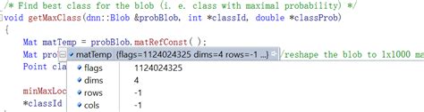 C Opencv Cv Dnn Net Getblob Return Dnn Blob Matrefconst Has