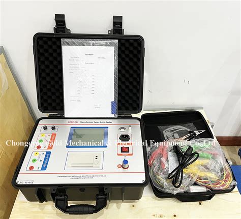 TTR Meter Single And Three Phase Transformer Turns Ratio Test Equipment Turns Ratio Test