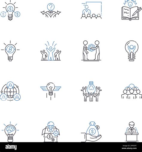 Mend Line Icons Collection Repair Fix Heal Restore Strengthen