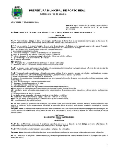 625 18 Código De Obras E Edificações 2 Pdf