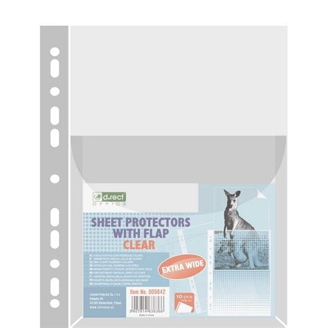 Koszulki krystaliczne poszerzane z klapką katalog 009842 Cena