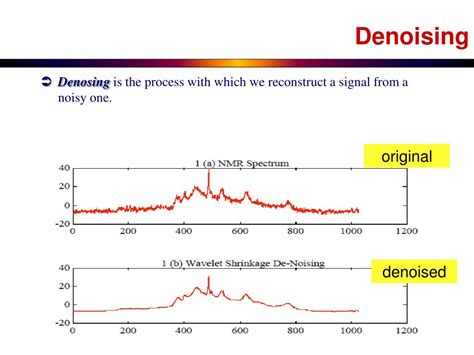 Ppt Denoising Using Wavelets Powerpoint Presentation Free Download Id621601