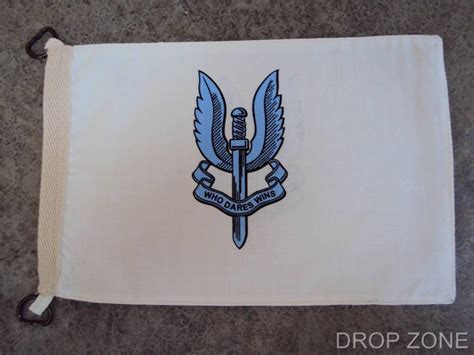 Regimental Pennant Flag Special Air Service Sas Royal Tank Reg Para