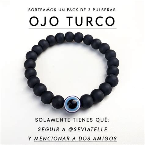 Participa En El Sorteo De Pulseras OJO TURCO Abalorio Contra El Mal De Ojo SEVIATELLE