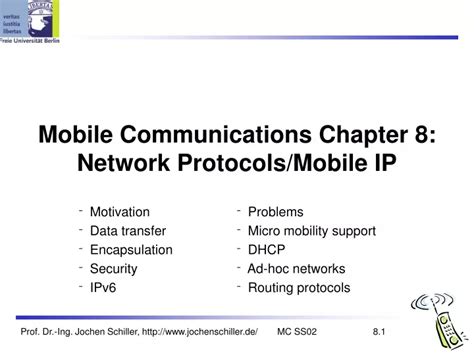 PPT Mobile IP Network Protocols For Secure Data Transfer PowerPoint Presentation ID