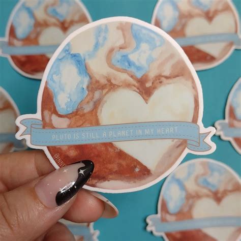 Pluto Sticker Pluto Is Still A Planet In My Heart Solar System