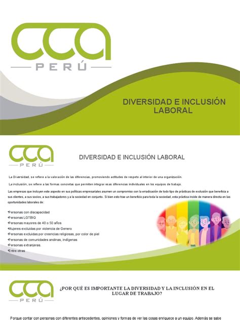 Diversidad E Inclusion Laboral Pdf