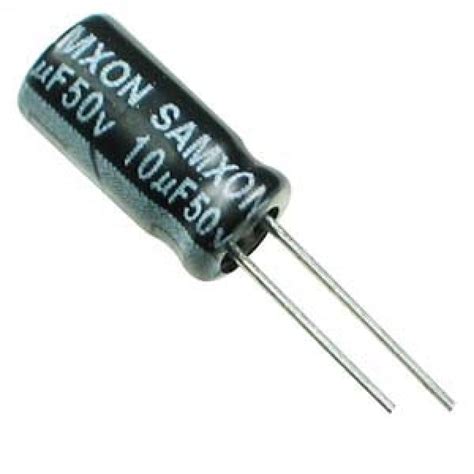 10uf50v Capacitor Pack Of 10 Tekparts