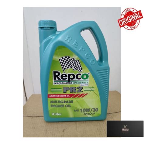 Repco Engine Oil Repco Pr2 10w 30 Api Sl Cf Multigrade Engine Oil 3l Lazada