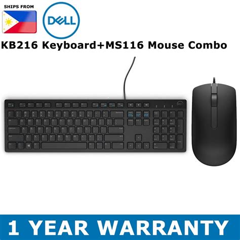 Dell Kb216andms116 Hp Km100 Lenvo Km101 Philips C234 Usb Wired