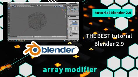 tutorial blender 3d array modifier belajar blender 3d array modifier youtube