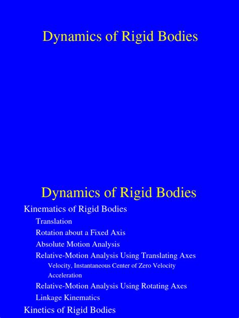 dyn 05 kinematics of rigid bodies 2016 pdf pdf rotation around a
