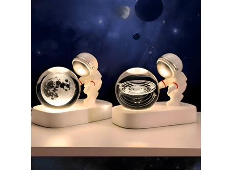 Ripley LAMPARA EL MEJOR PRECIO SATURNO BLANCO TRANSPARENTE DECORATIVA