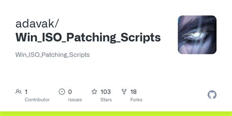 Releases Adavak Win Iso Patching Scripts Github