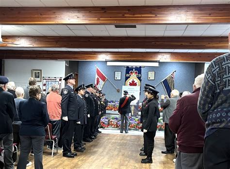 Honouring Veterans On Remembrance Day Mid North Monitor