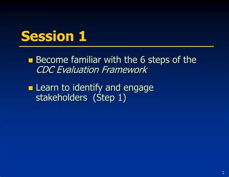 PPT - Comprehensive Guide to Program Evaluation: CDC Framework PowerPoint Presentation - ID:1188118