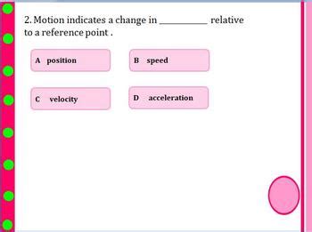 MCQ On Speed Velocity And Acceleration By DrK Naga TpT