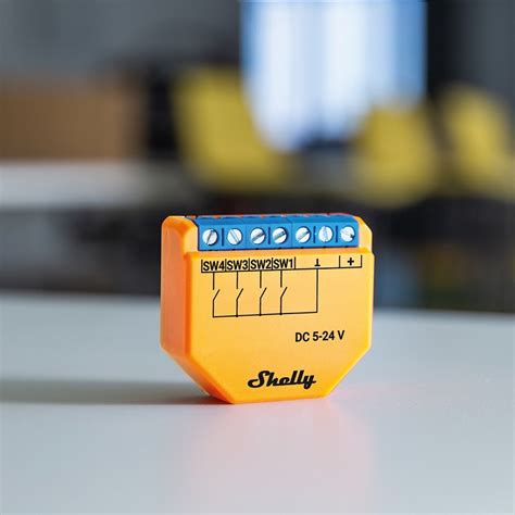 Shelly Plus I4 DC Home2Link