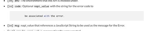 N Api Documentation Needs Review Misleading Wrong Code Samples Etc · Issue 20421 · Nodejs