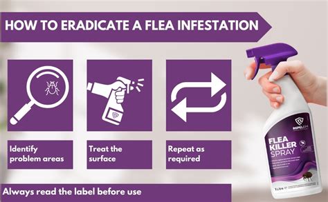 Repelem Flea Spray For The Home Professional Strength Household