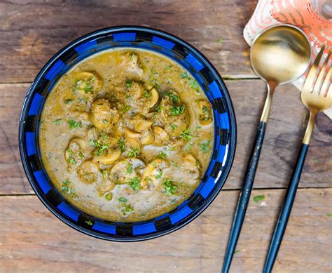 Goan Mushroom Xacuti Recipe Yemek Tarifi