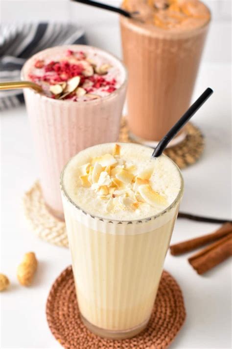 Low Calorie Protein Shake Recipes 3 Ways 27g Proteins The
