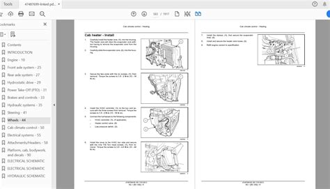 Case Ih Tractor Wd1903 Wd2303 Self Propelled Windrower Service Manual