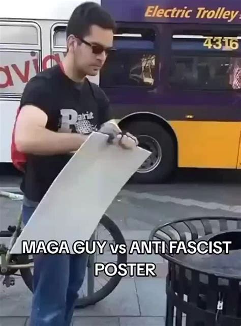 Maga Guy Vs Antifa Poster Album On Imgur