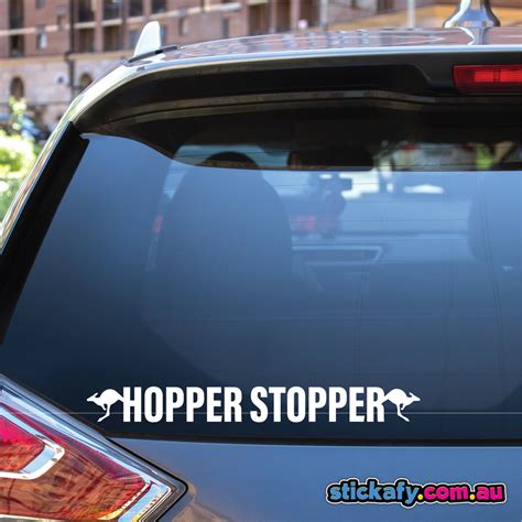 Hopper Stopper Sticker Stickafy
