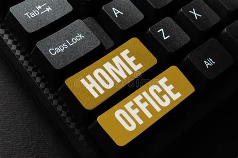 Handwriting Text Home Office Business Showcase Space Designated In A