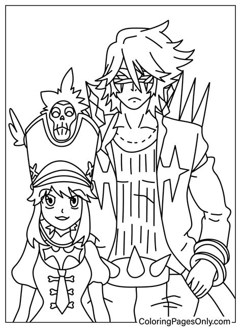 30 раскрасок Kill La Kill — бесплатные распечатанные Pdf файлы и