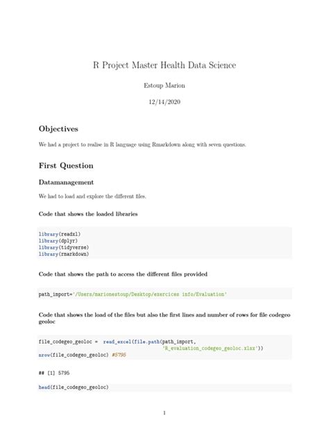 r project master health data science pdf cartography geophysics