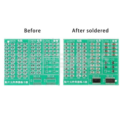 Smd Smt Components Soldering Practice Kit Phoneparts