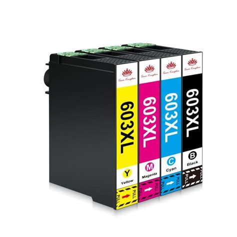 TONER KINGDOM 4x Cartouches Compatible Epson 603 603XL 603 XL Pour