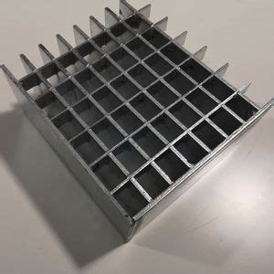 Grade de piso em aço galvanizado Mi fer Gei Gitterroste múltipla