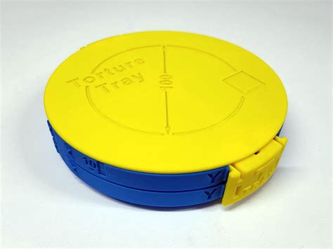 Component Sorting Storage Tray System With Calibration Torture