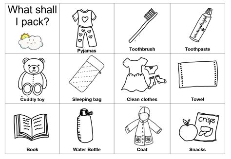 Free Printable Suitcase Packing Activity Make Time Together