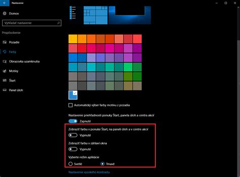 Ako si vo Windows 10 zapnúť tmavú tému prostredia