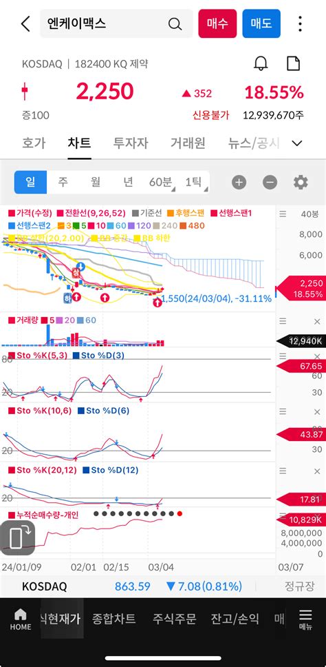 엔케이맥스 하이리스크 하이리턴 주식 에펨코리아