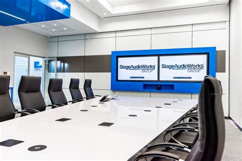 Stage Audio Works Stage Audio Works Namibia Integrates Comprehensive AV Conferencing System At
