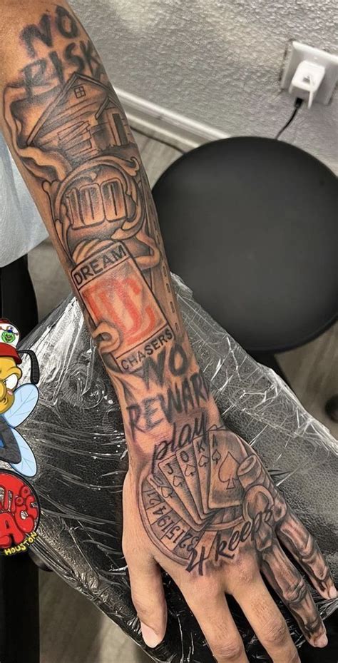 Dreams And Determination Tattoos For Guys Arm Tattoos For Guys