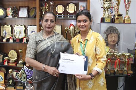 International Teachers Olympiad Won By Ms Priyanka Pareek Oct 2022