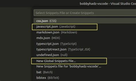 Configure A Shortcut For Console Log In VS Code Bobbyhadz