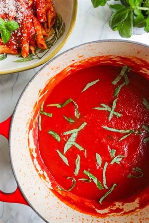 Red Pasta Sauce Recipe Your Healthy Beginning