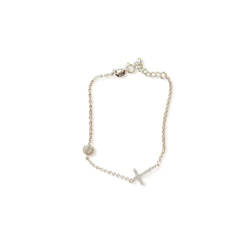 Favor Concedido Pulsera Cruz Circón