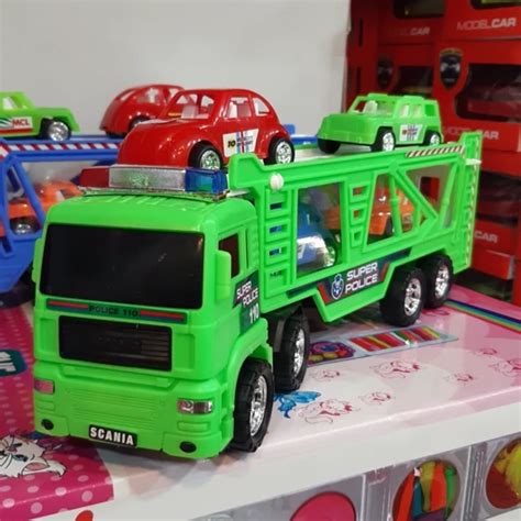 خرید و قیمت تریلی حمل ماشین قدرتی 31 سانتیمتر برند درج توی دارای