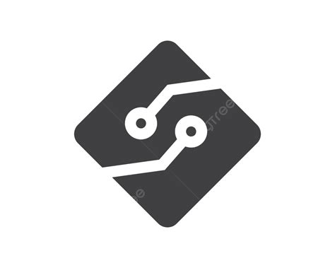 Circuit Board Line Cpu Chip Icon Logo Illustration Vector Vector Icon