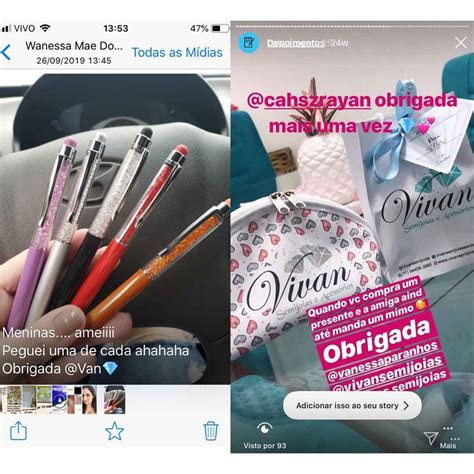 Depoimentos de clientes Vivan semijoias e acessórios