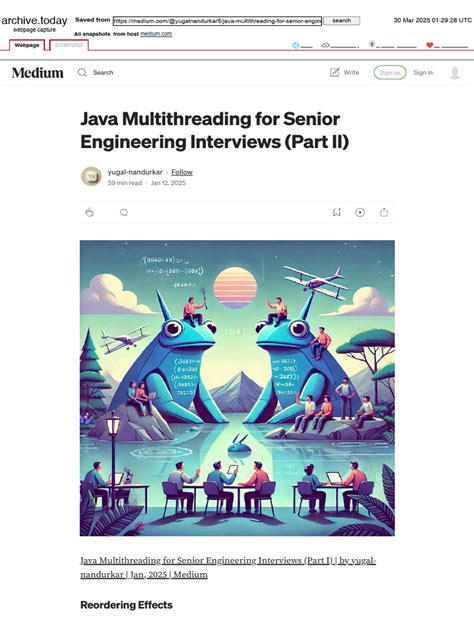 Java Multithreading For Senior Engineering Interviews Part Ii Pdf Queue Abstract Data Type